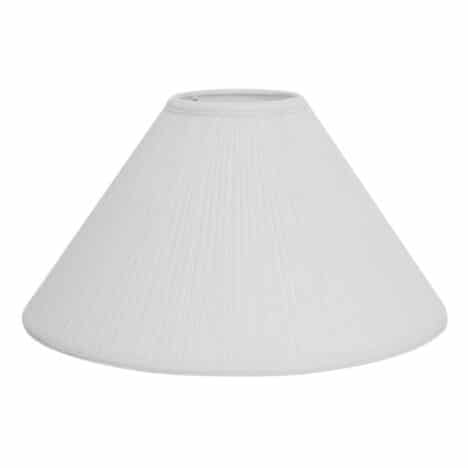 Evaluating lamp shade shapes, sizes and materials