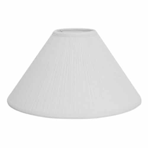 Evaluating lamp shade shapes, sizes and materials