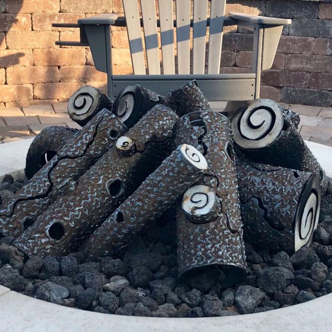 Fire pit features and tools for safer, easier enjoyment