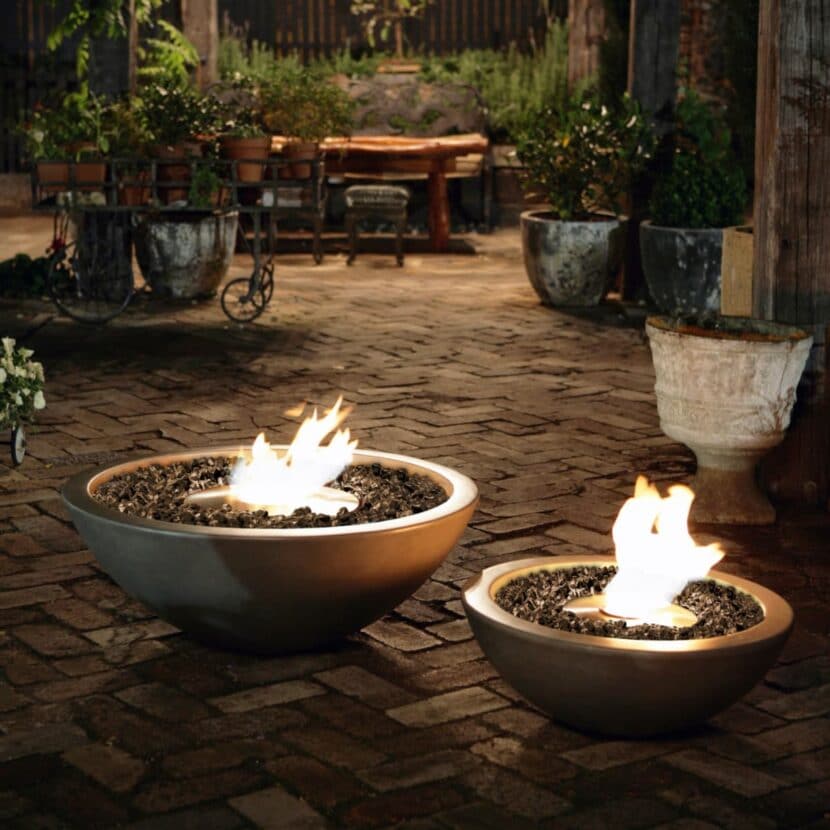 Types of outdoor fire pits, from portable to permanent