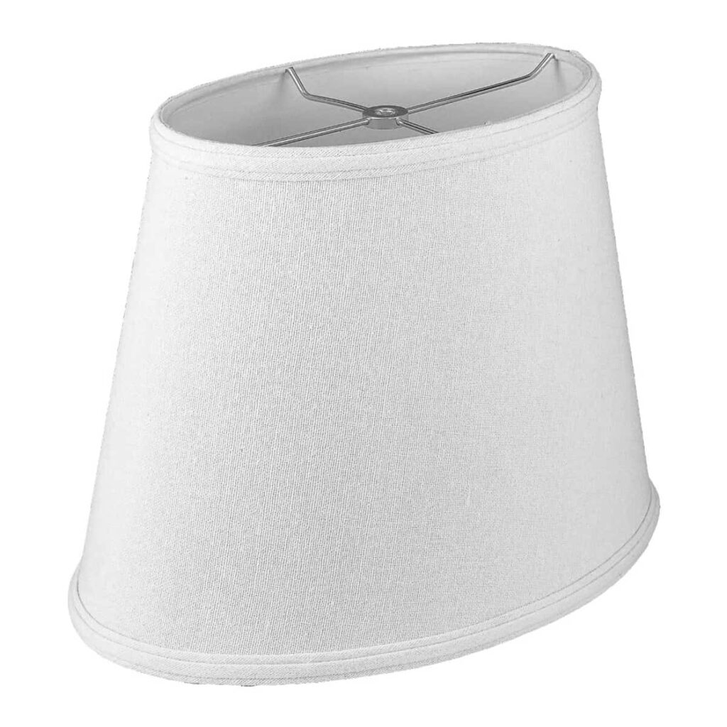 Evaluating lamp shade shapes, sizes and materials