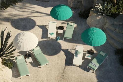 What a market umbrella is and classic uses on patios